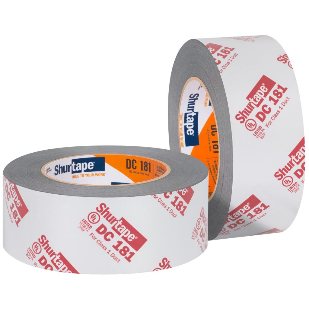 Shurtape Implements Design Updates to DC 181 Film Tape - HVAC/P